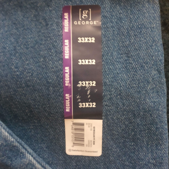 George | Jeans | Nwt George Regular Cut Jeans 33x32 | Poshmark